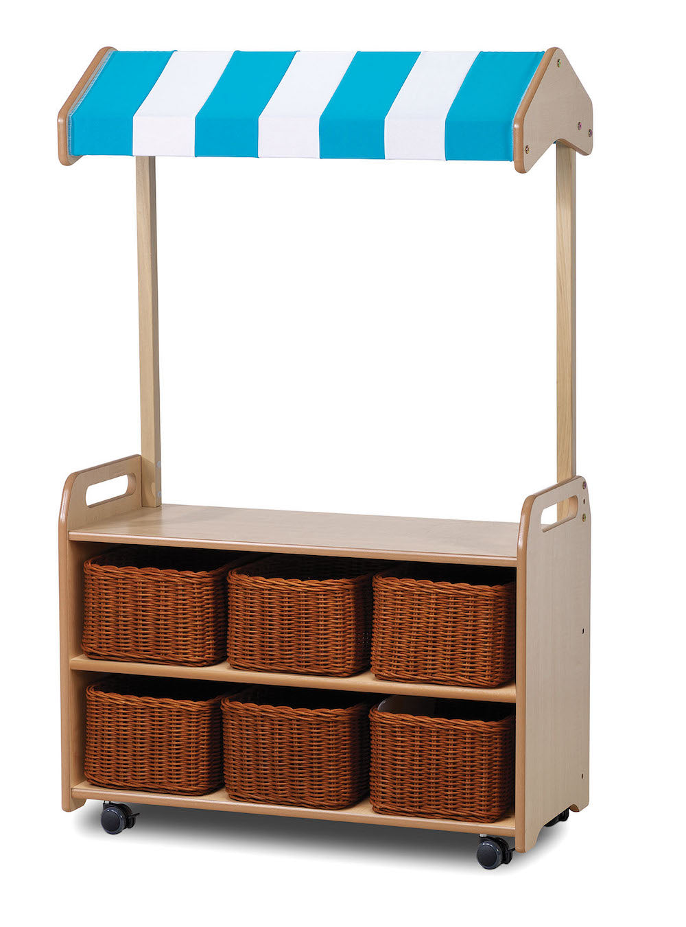 Mobile Tall Unit with Canopy Add-on by Millhouse